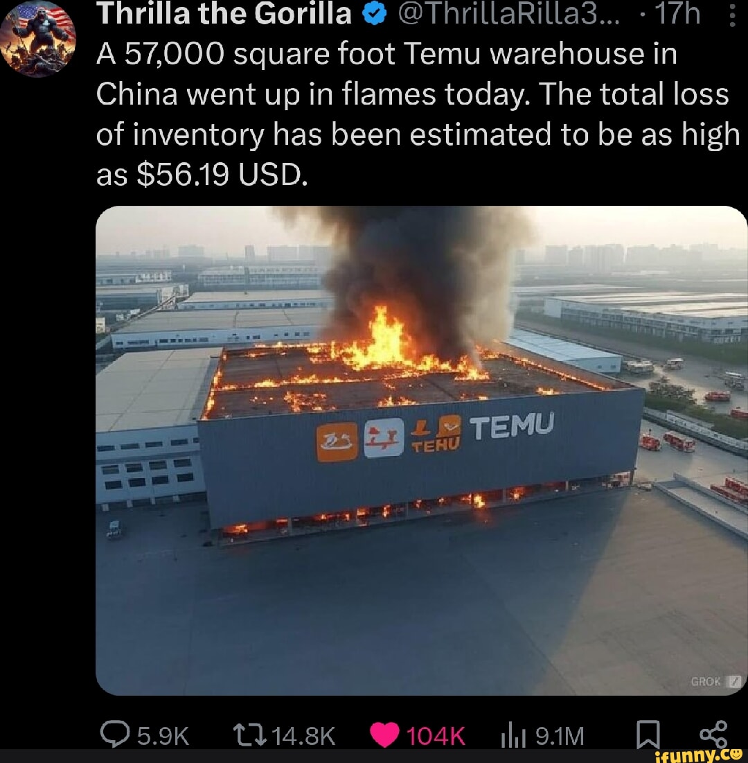 Thrilla the Gorilla @ @ThrillaRillas... 57,000 square foot Ternu ...