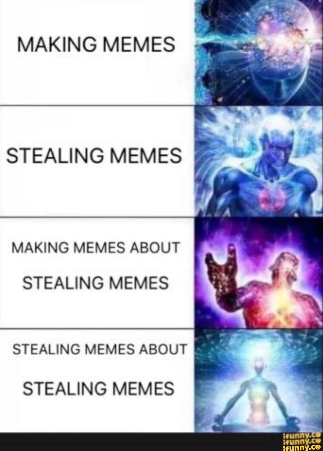 MAKING MEMES STEALING MEMES MAKING MEMES ABOUT STEALING MEMES STEALING ...