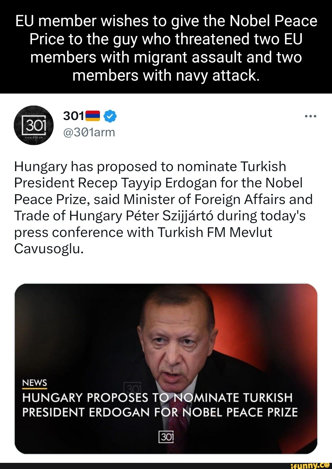 Erdogan memes. Best Collection of funny Erdogan pictures on iFunny