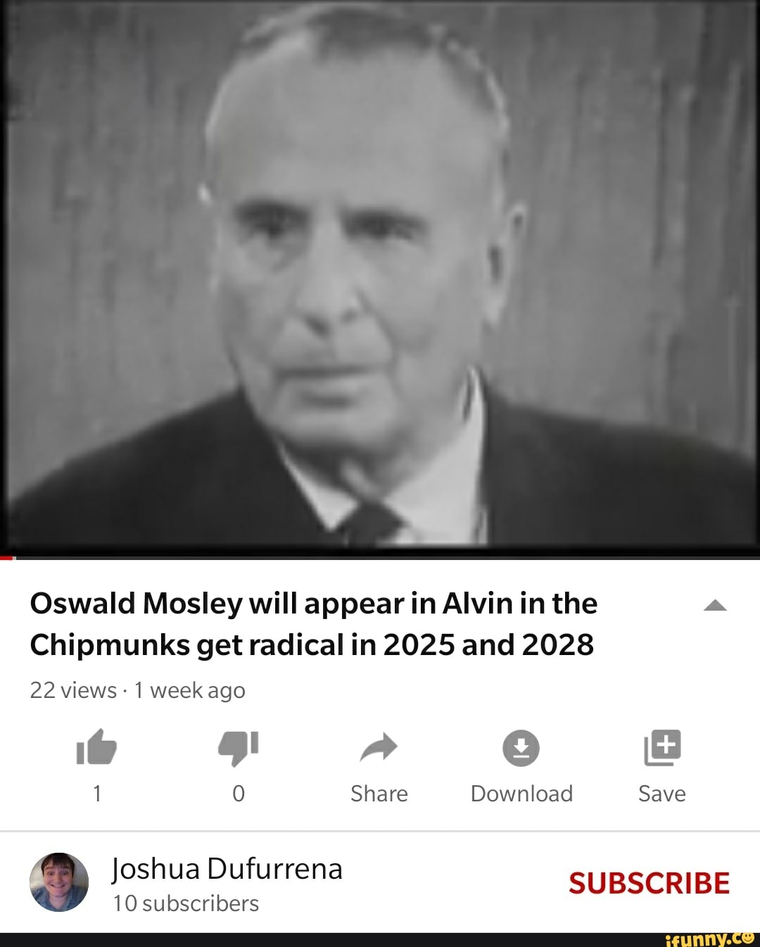 Oswald Mosley will appear in Alvin in the Chipmunks get radical in 2025 ...