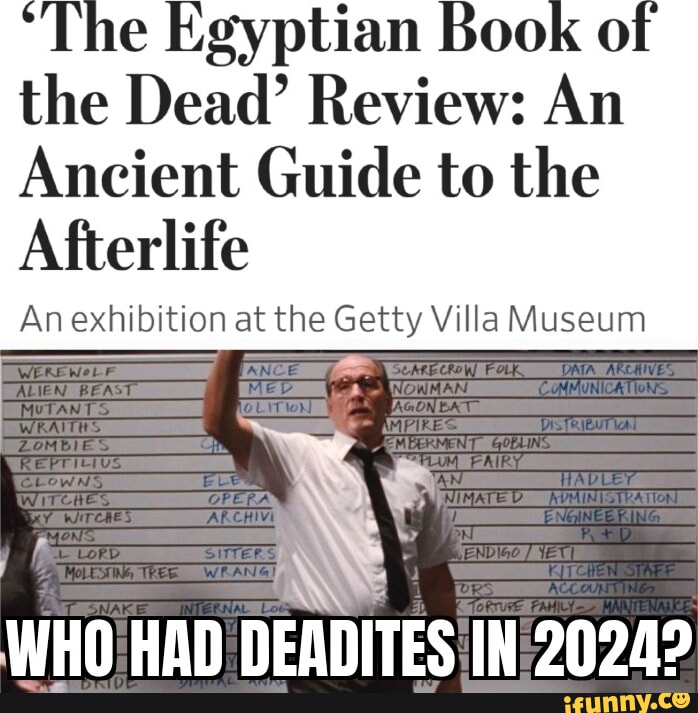*The Egyptian book of the Dead' Review: An Ancient Guide to the Afterlife An exhibition at the ...