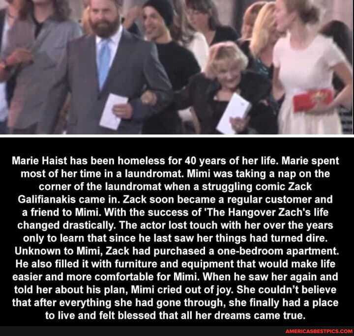 Marie Haist has been homeless for 40 years of her life. Marie spent ...