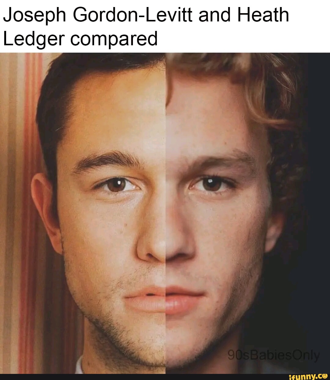 Heath Ledger Joseph Gordon Levitt