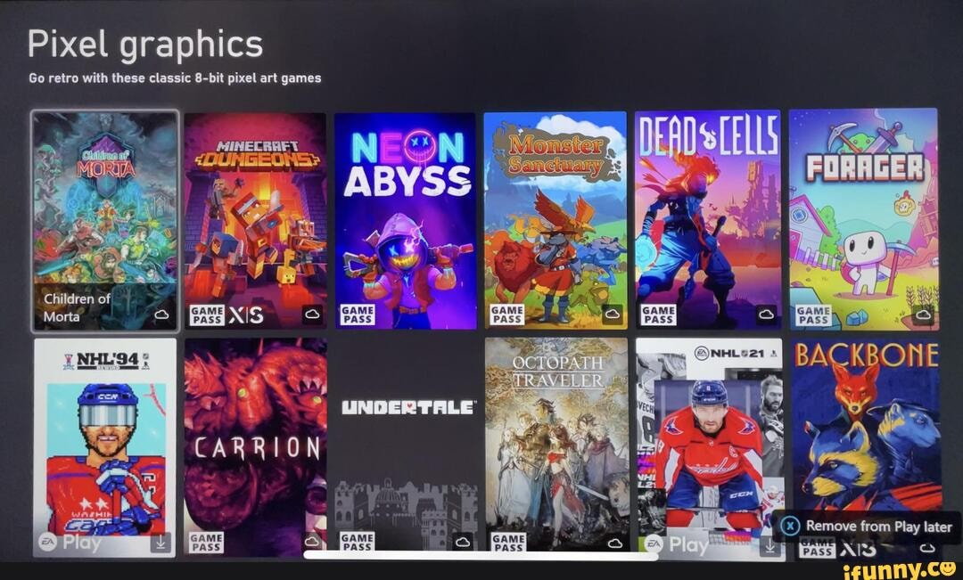 Pixel graphics Go retro with these classic 8-bit pixel art games I I ...