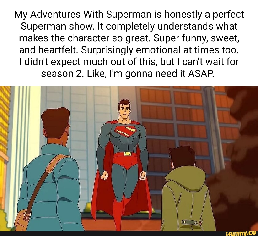 My Adventures With Superman is honestly a perfect Superman show. It ...