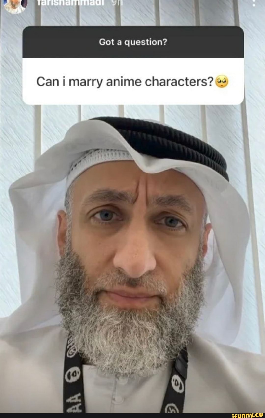 Got a question? Can i marry anime characters? - iFunny