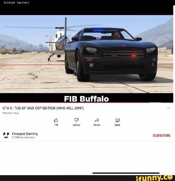 FIB Buffalo GTA 5: TUG OF WAR COP EDITION (WHO WILL WIN?} 4.6 Cnespot ...