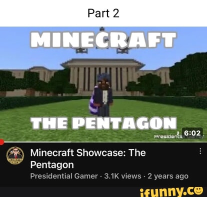 MINECRAFT THE PENTAGON @ Minecraft Showcase: The Pentagon Presidential ...