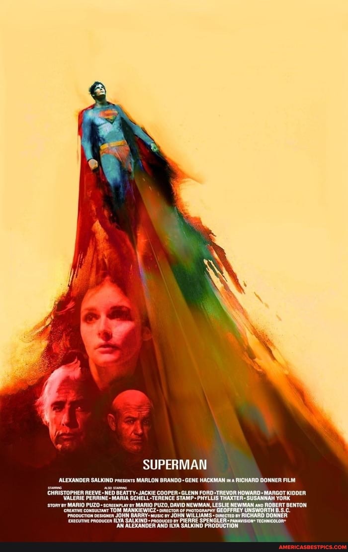 SUPERMAN ALEXANDER SALKIND prescxrs MARLON BRANDO- GENE HACKMAN RICHARD ...