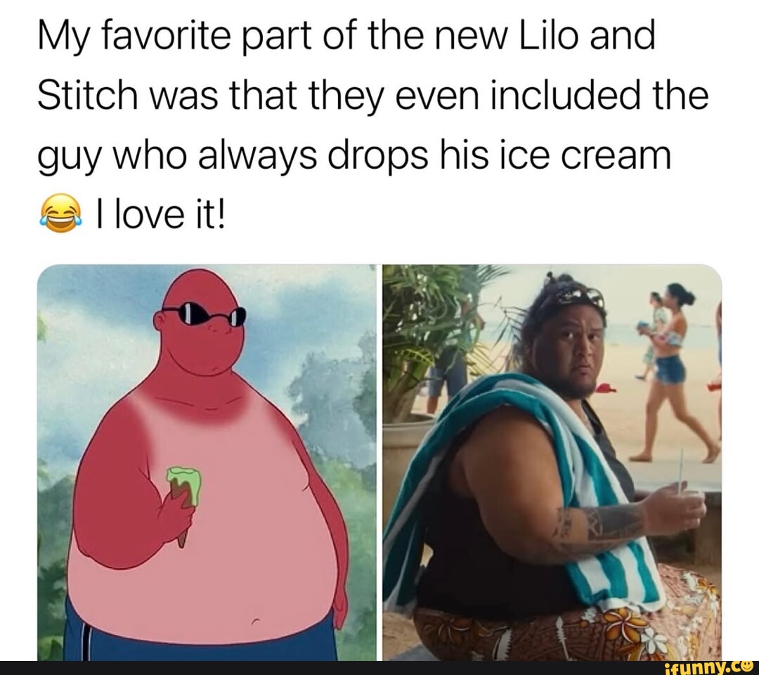My favorite part of the new Lilo and Stitch was that they even included ...