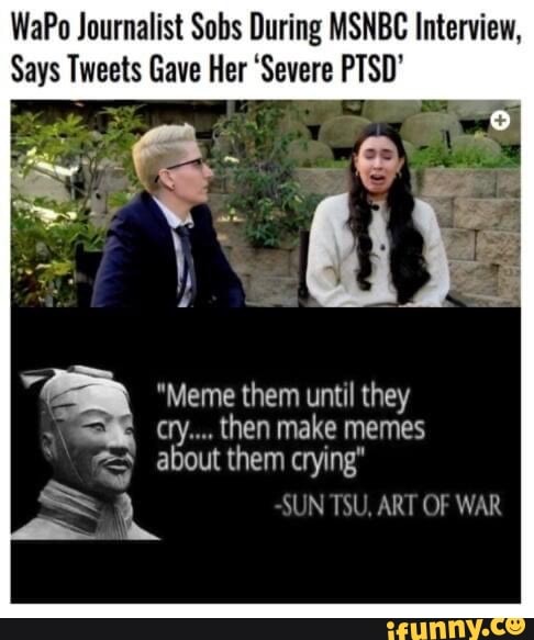 WaPo Journalist Sobs During MSNBC Interview, Says Tweets Gave Her ...