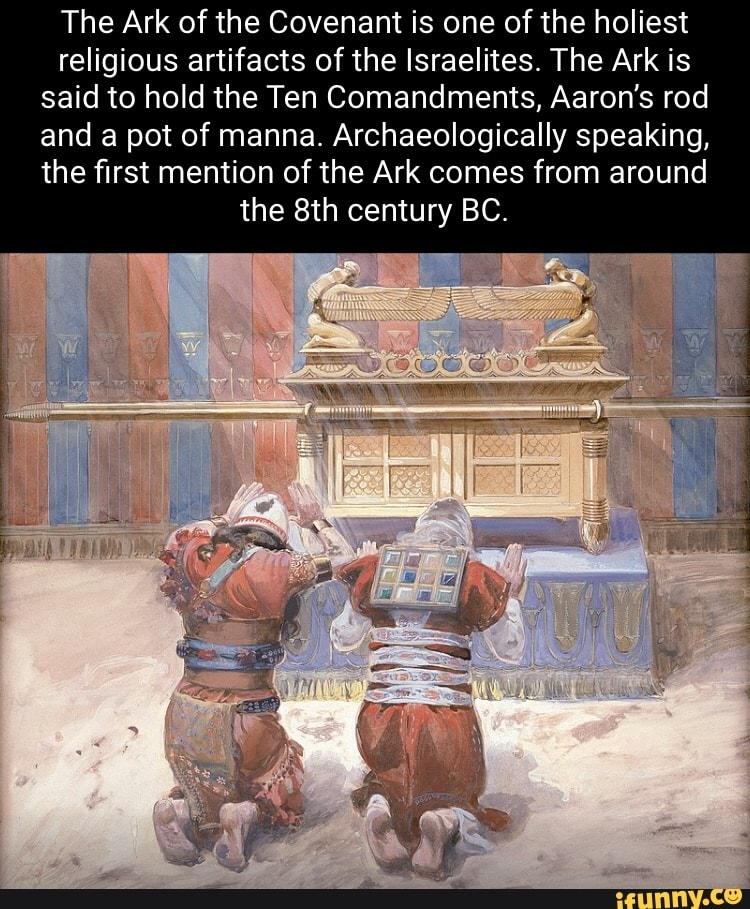 The Ark of the Covenant is one of the holiest religious artifacts of ...