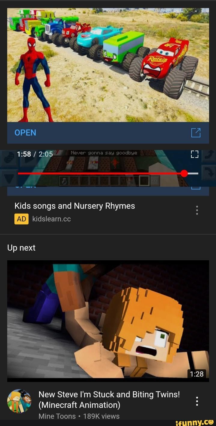 OPEN Kids songs and Nursery Rhymes kidslearn.cc Up next New Steve I'm ...