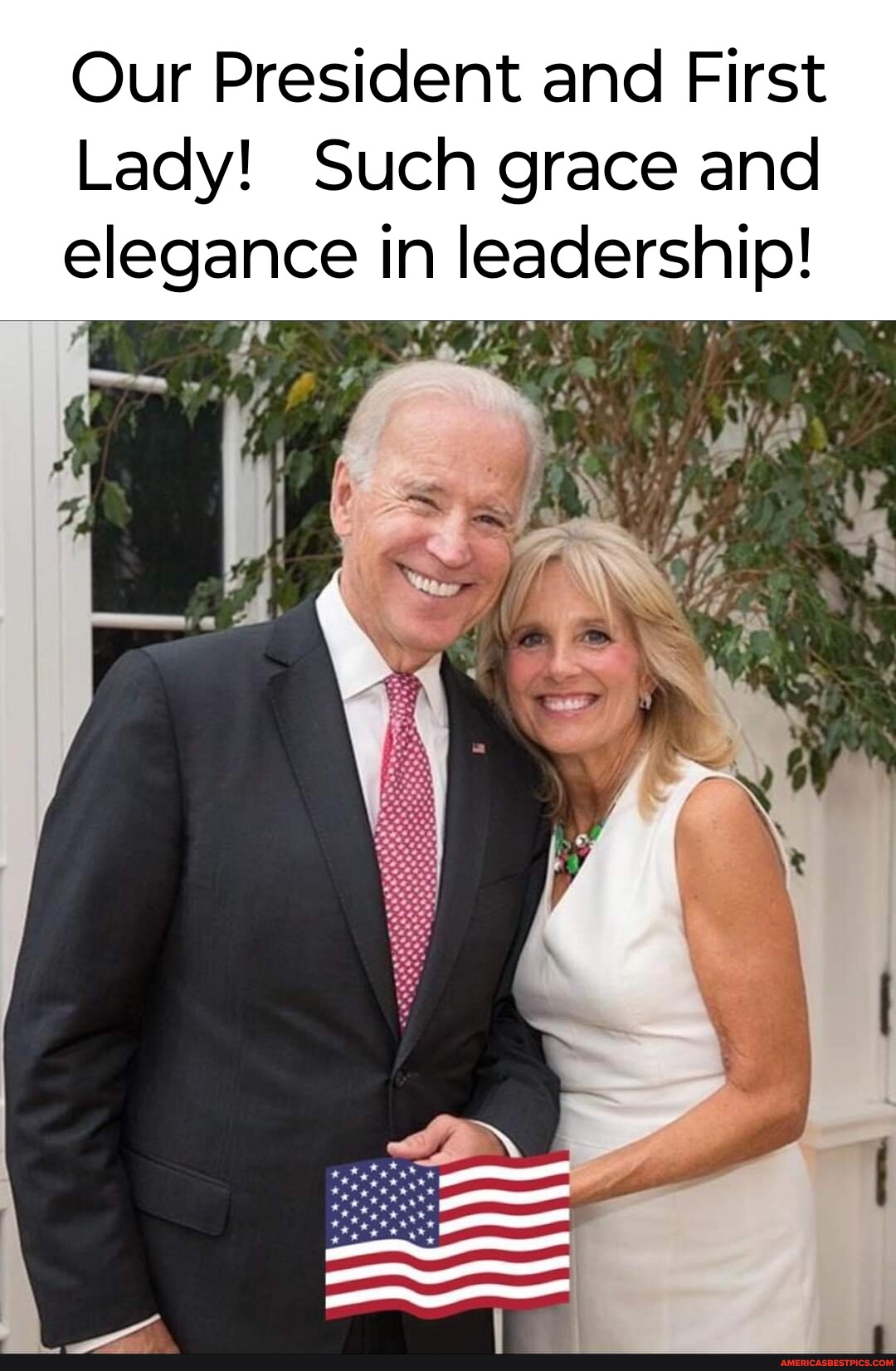 Our President and First Lady! Such grace and elegance in leadership ...