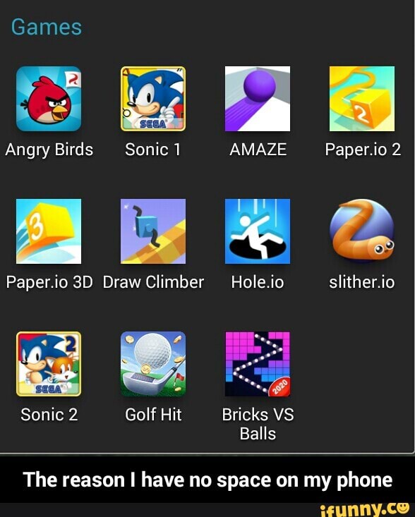 The reason I have no space on my phone - The reason I have no space on ...