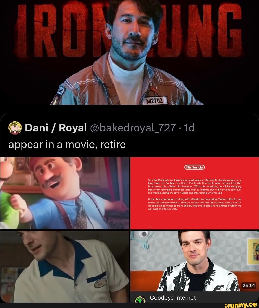 Dani Meme Dani / Royal @baked Appear In A Movie, Retire \ Goodbye