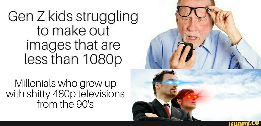 Gen Z kids struggling to make out images that are lace than 'I (1an ...