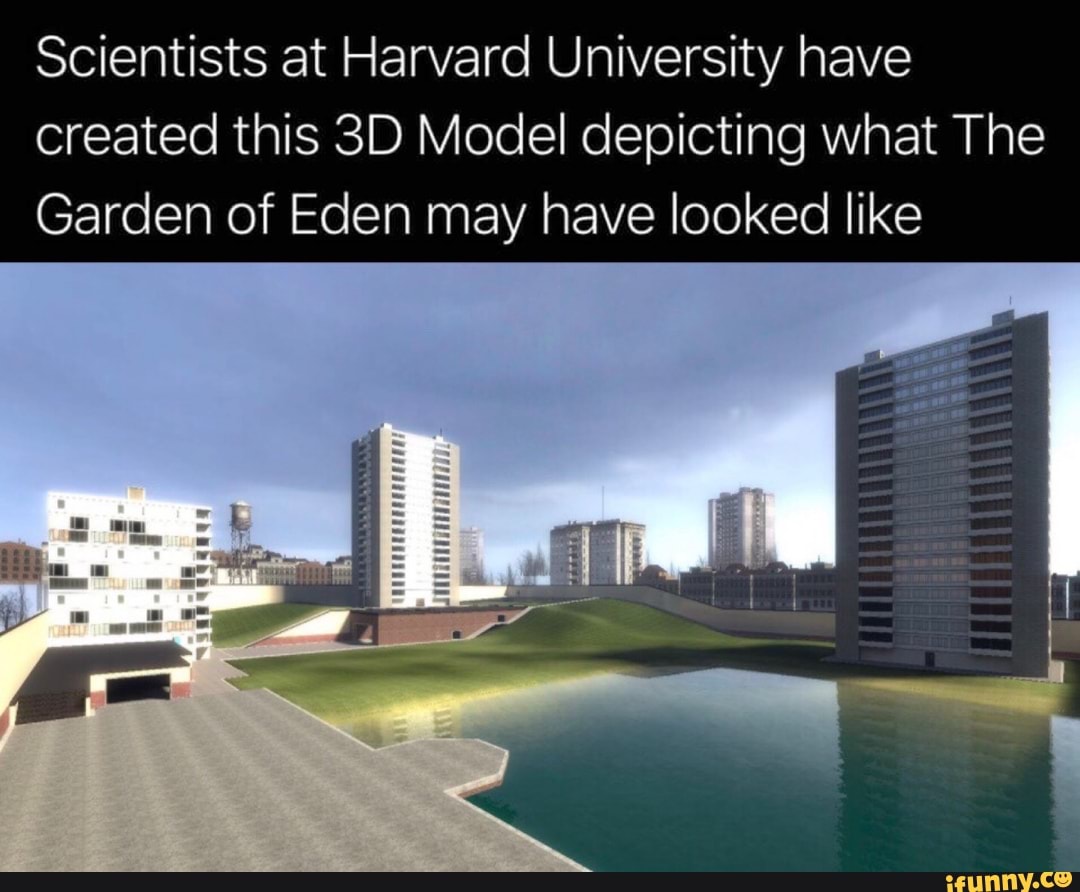 Scientists at Harvard University have created this 3D Model depicting what The Garden of Eden ...