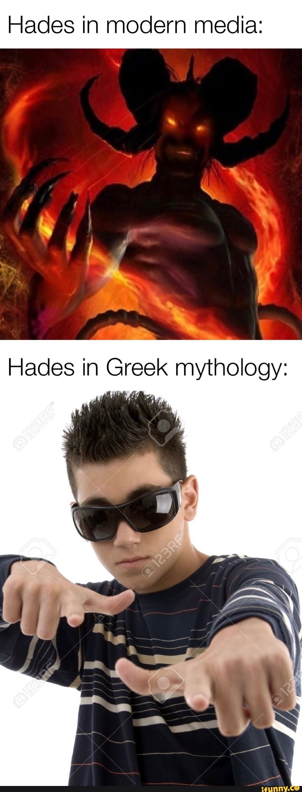 Hades in modern media: Hades in Greek mythology: - iFunny