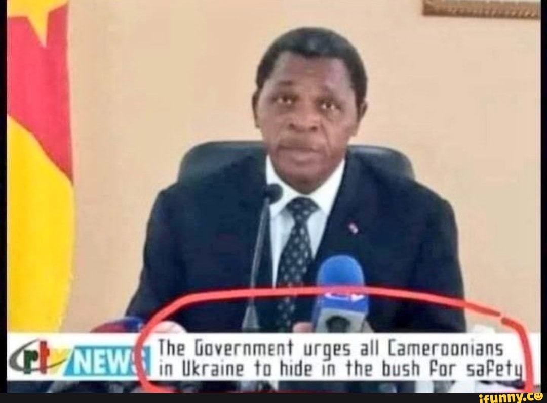 Cameroonians memes. Best Collection of funny Cameroonians pictures on ...