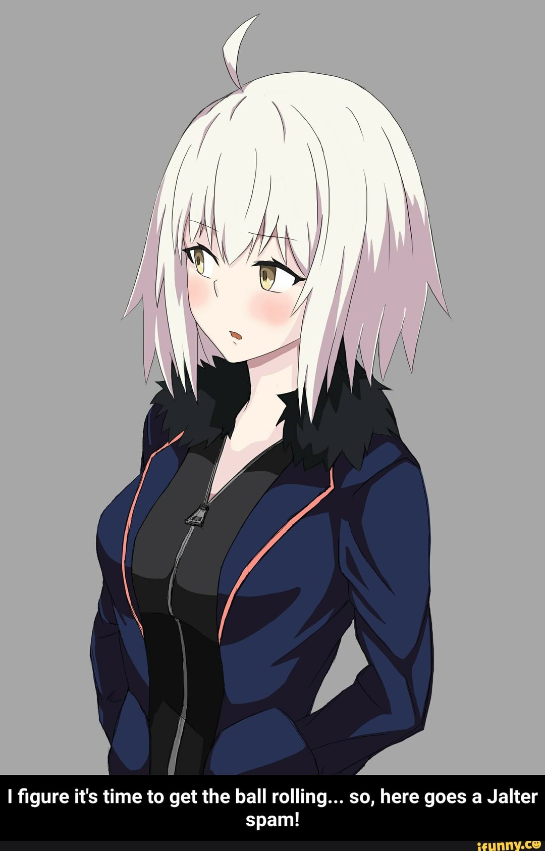 I ﬁgure it's time to get the ball rolling... so, here goes a Jalter ...