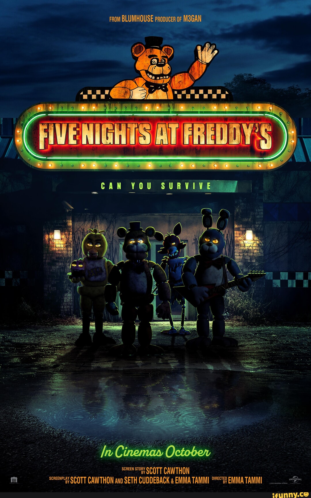 FroM BLUMHOUSE prooucer oF M3GAN Or') Cinemas October SCOTT CAWTHON m ...