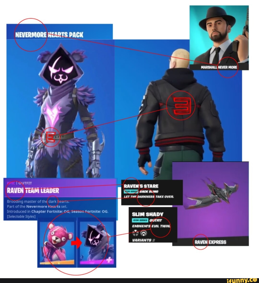 Ss NEVERMORE incAQTS PACK RAVEN'S STARE asca we LET THE DARKNESS TAKE ...