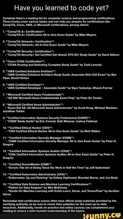 Certifications memes. Best Collection of funny Certifications pictures ...