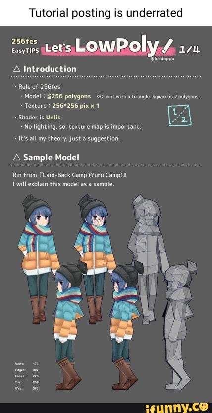 Tutorial posting is underrated 256fes Easytips Le! roleedoppo ...