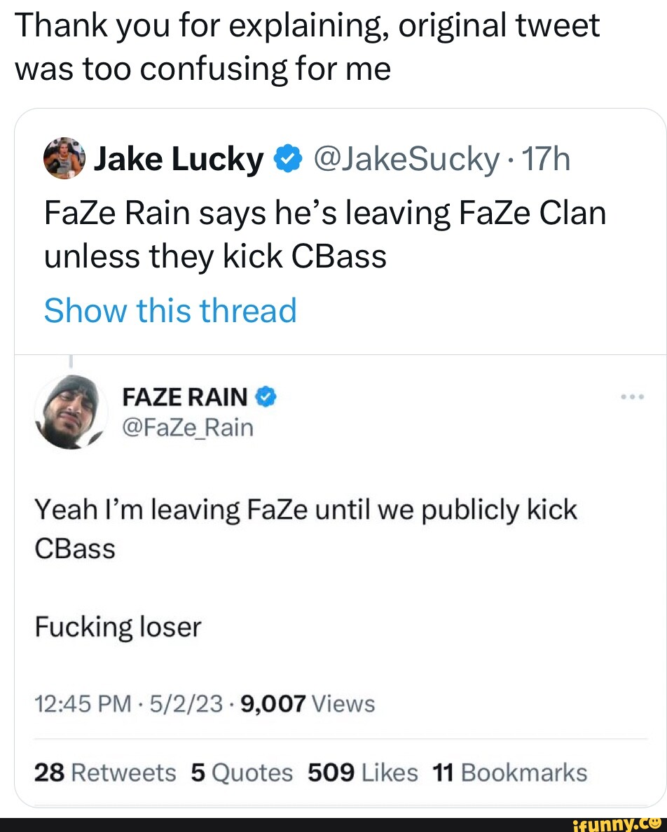 Thank you for explaining, original tweet was too confusing for me ...