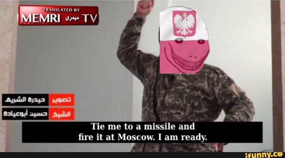 MEMRI BY TV MEMRI TV Tie me to a missile and fire it at Moscow. I am ...
