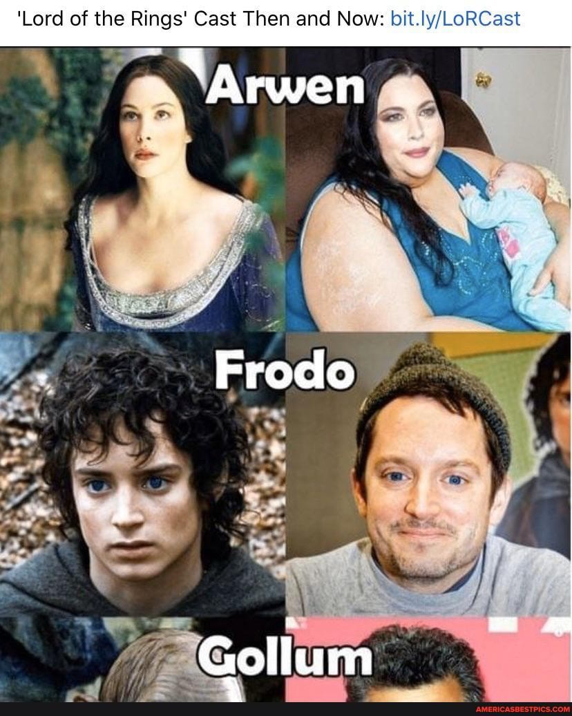 'Lord of the Rings' Cast Then and Now: bit.I Frodo Gollum - America’s ...