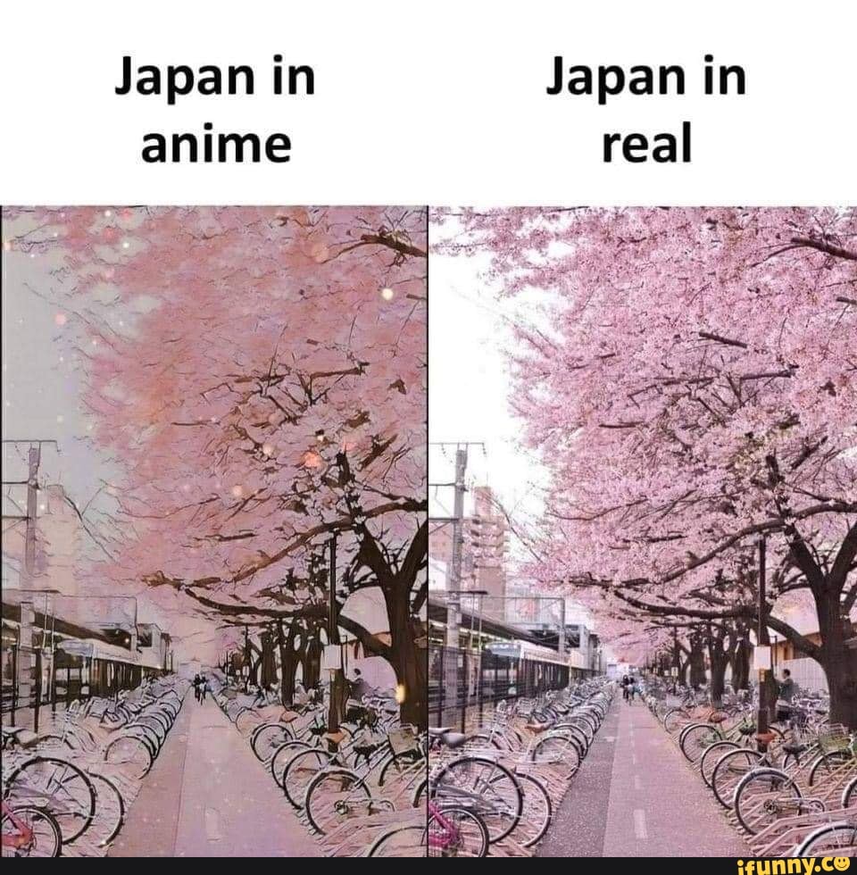 Japan in Japan in anime real - iFunny