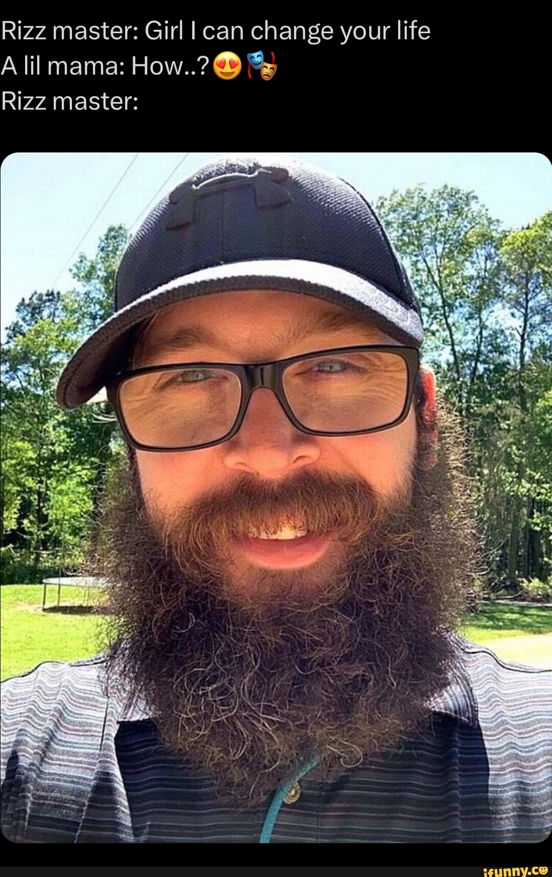 Rizz master: Girl I can change your life A lil mama: How..?@ Rizz ...