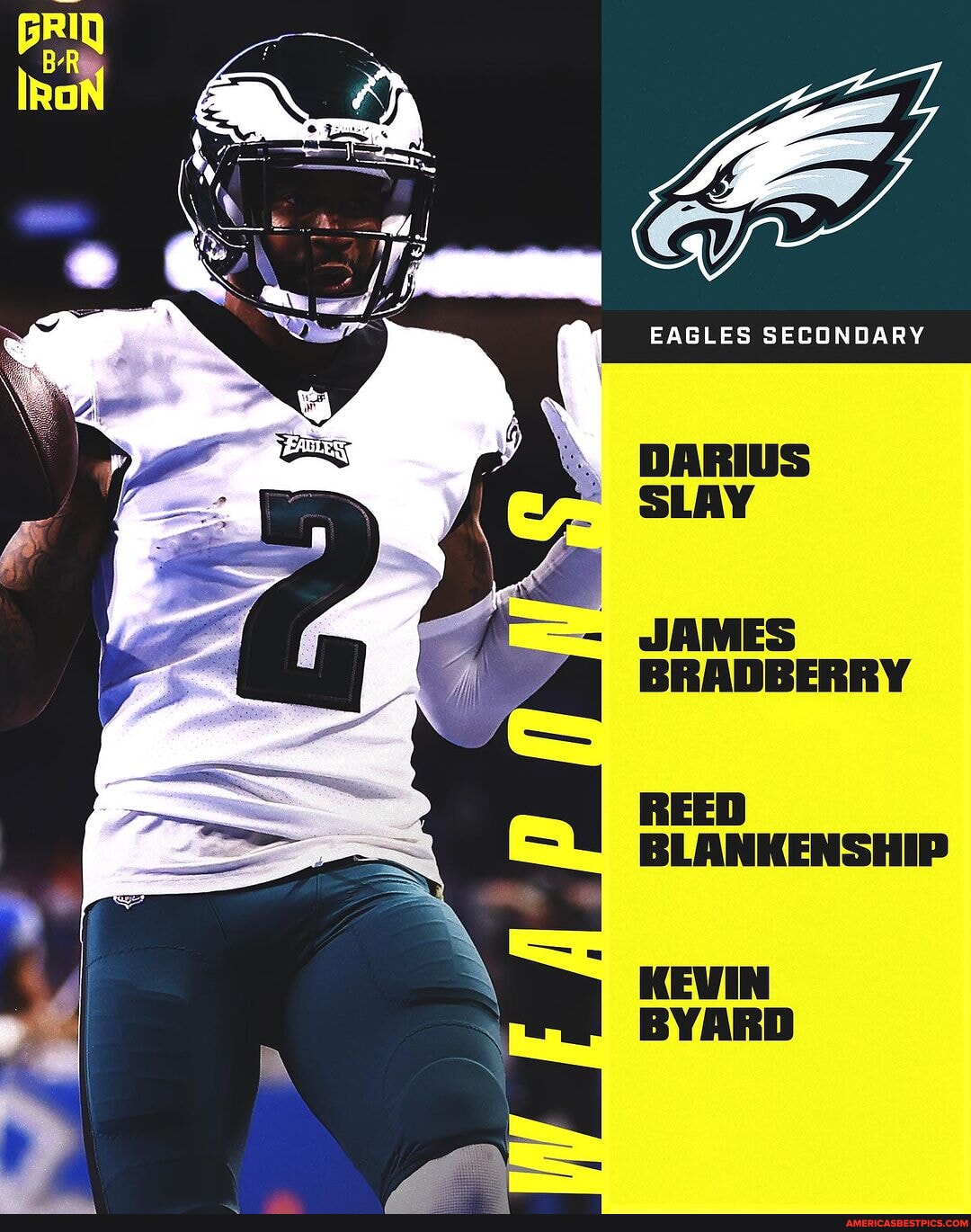 Best secondary in football? - EAGLES SECONDARY DARIUS SLAY - JAMES ...
