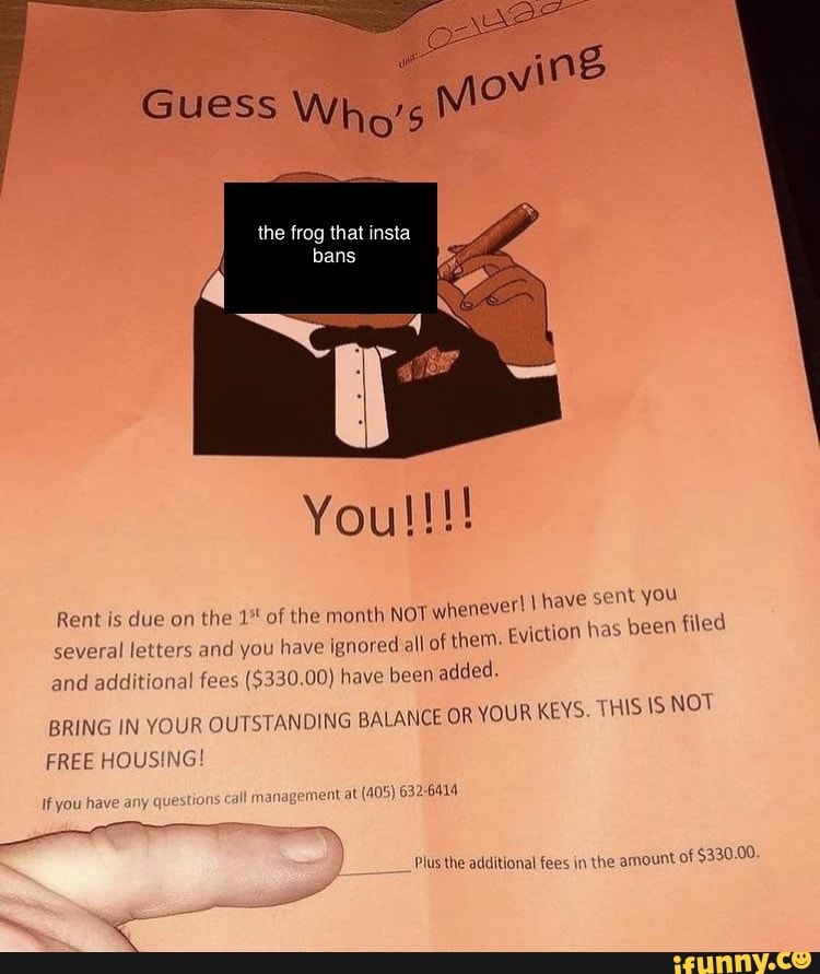 Eviction memes. Best Collection of funny Eviction pictures on iFunny