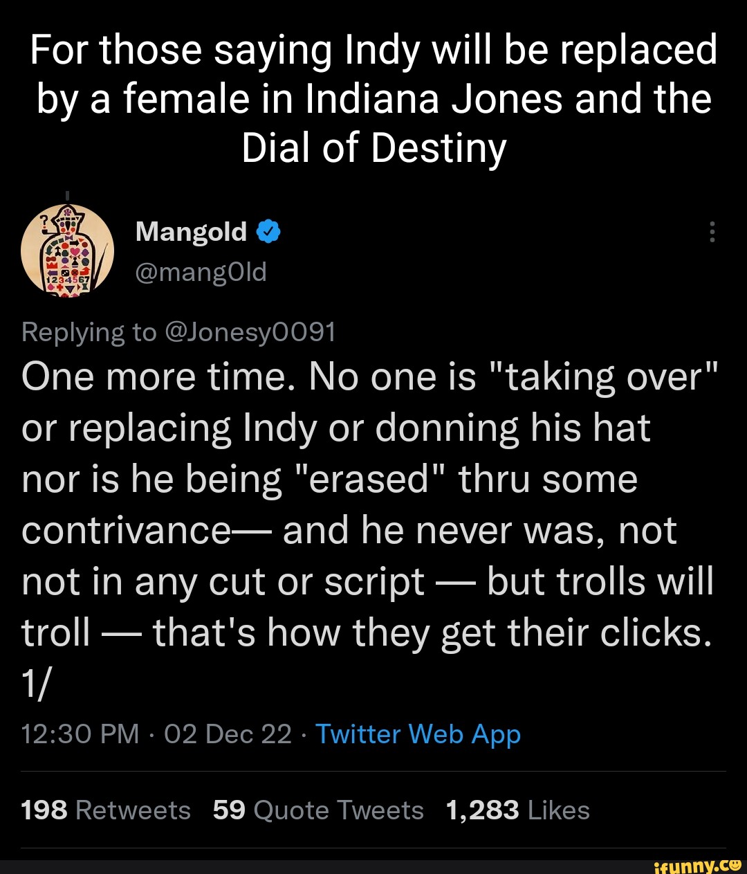 Indianajonesandthedialofdestiny memes. Best Collection of funny ...