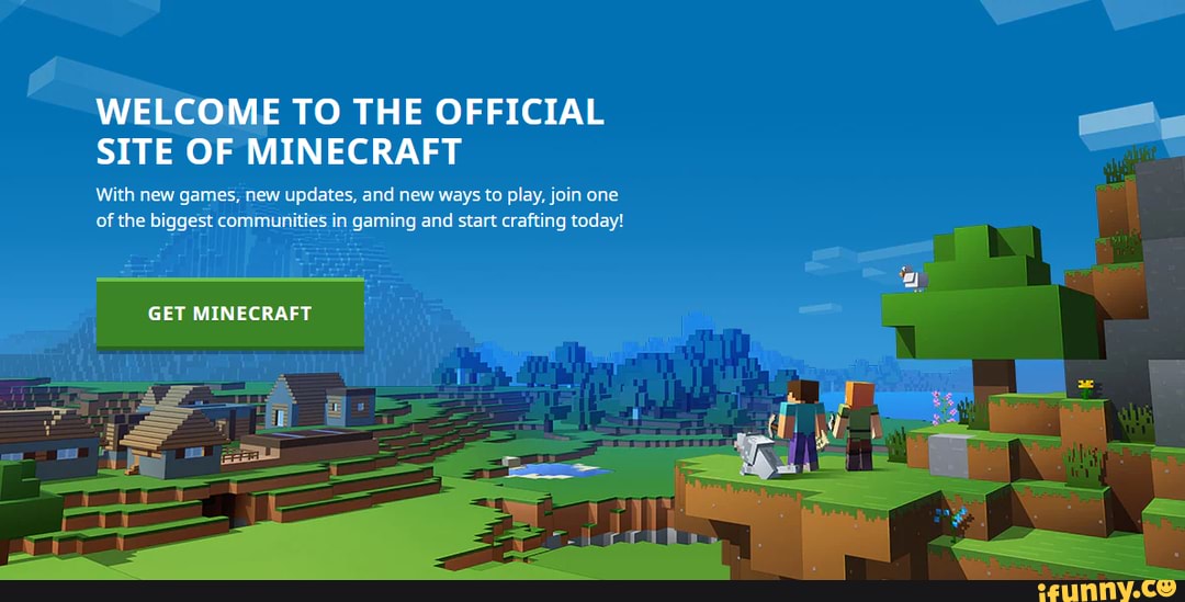 WELCOME TO THE OFFICIAL SITE OF MINECRAFT With new games, new updates ...