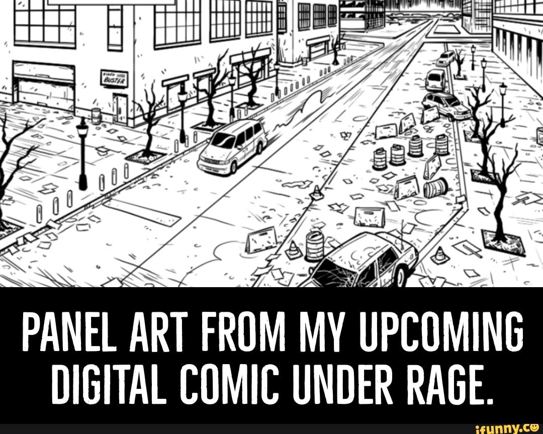 PANEL ART FROM DIGITAL COMIC UNDER RAGE. - iFunny