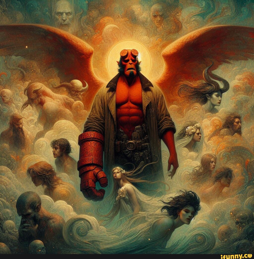 Hellboy memes. Best Collection of funny Hellboy pictures on iFunny