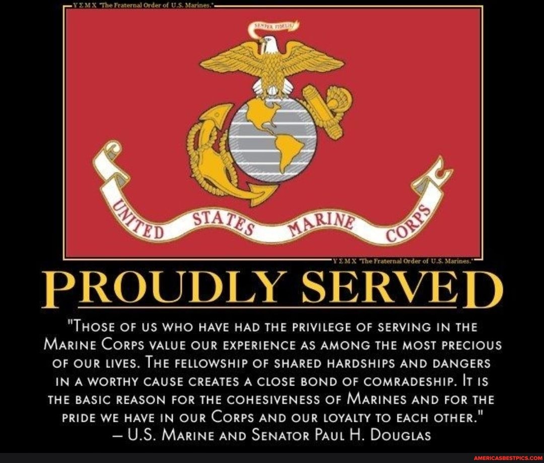 MX "The Fraternal Order of US. Marines." 'Y EMX "The Fraternal Order of ...