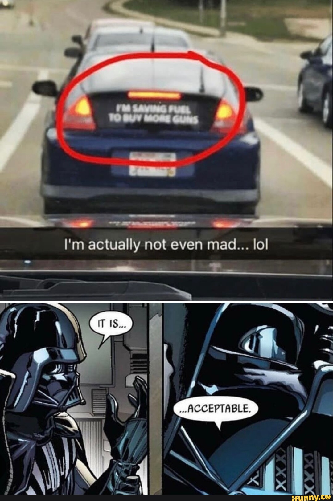 I'm actually not even mad... lol H@ \\'s ACCEPTABLE. I II Sa - iFunny