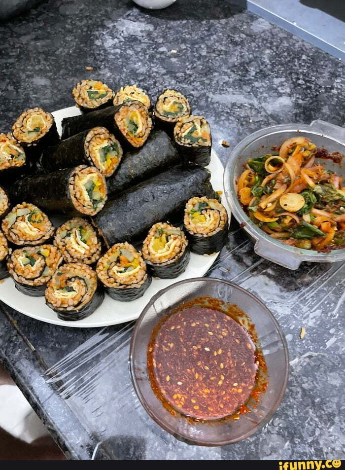 Kimbap memes. Best Collection of funny Kimbap pictures on iFunny