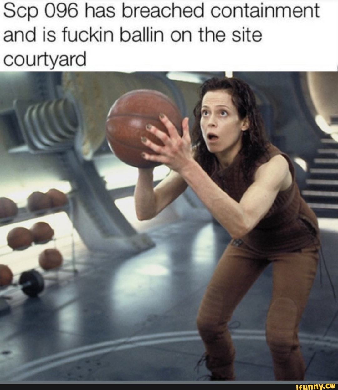 Scp 096 has breached containment and is fuckin ballin on the site ...