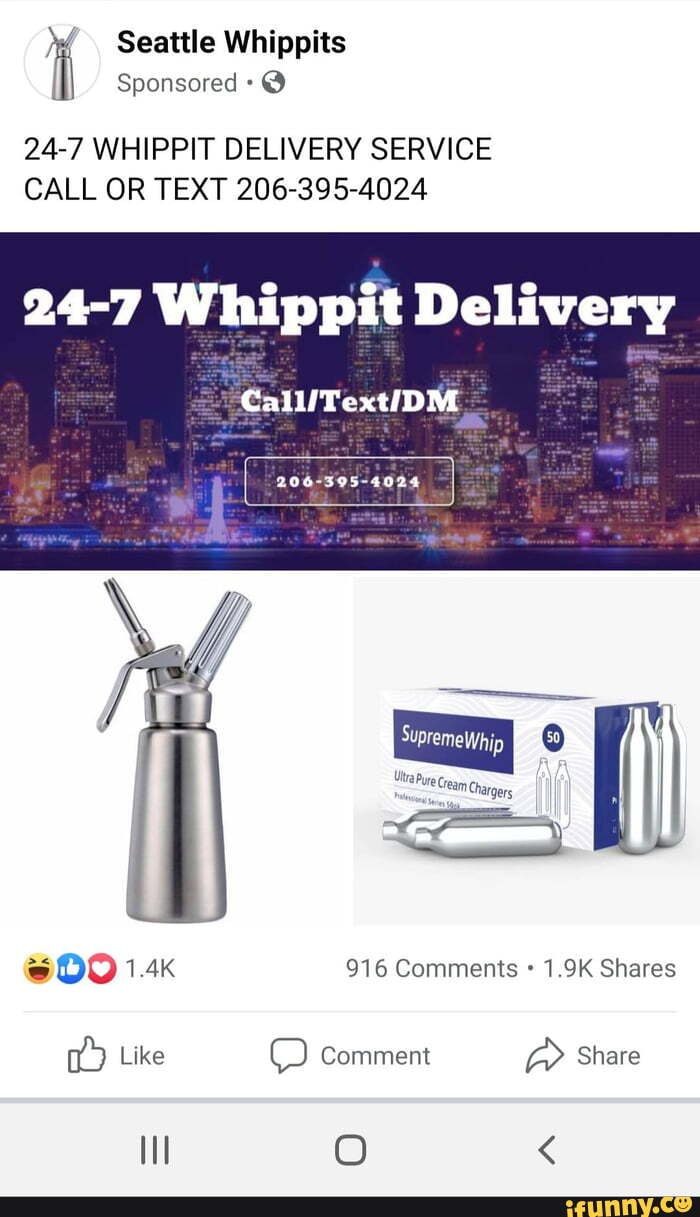 Seattle Whippits Sponsored @ 24-7 WHIPPIT DELIVERY SERVICE CALL OR TEXT ...