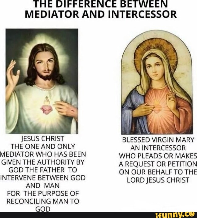 THE DIFFERENCE BETWEEN MEDIATOR AND INTERCESSOR JESUS CHRIST THE ONE ...