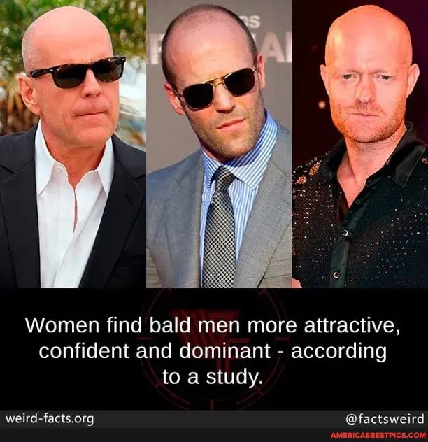 Women find bald men more attractive, confident and dominant - according ...