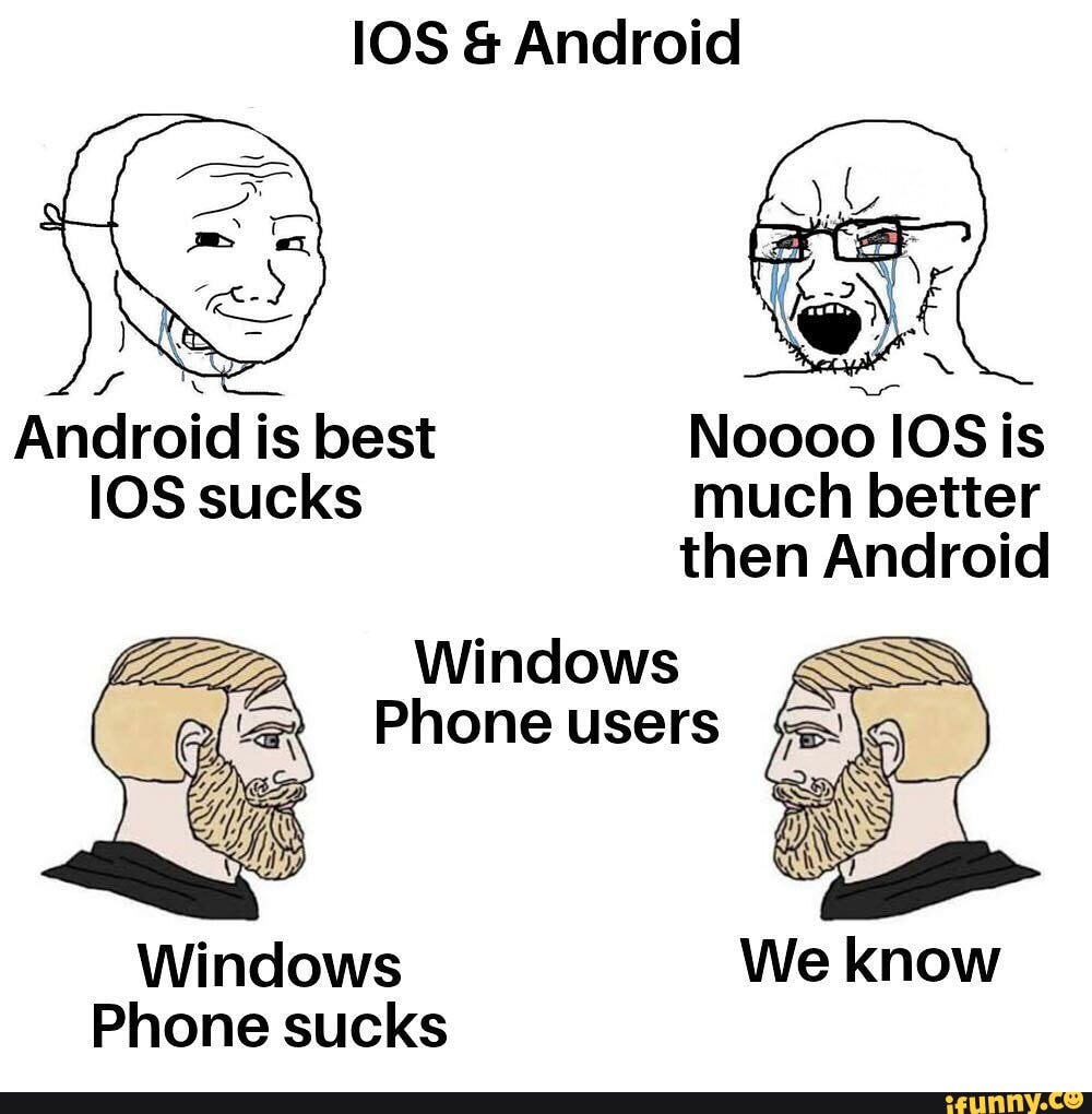 Aridraid is best Noooo is IOS sucks much better then Android Windows ...