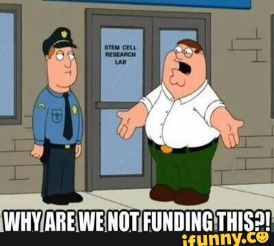 Peter Griffin Meme Why Are We Not Funding This