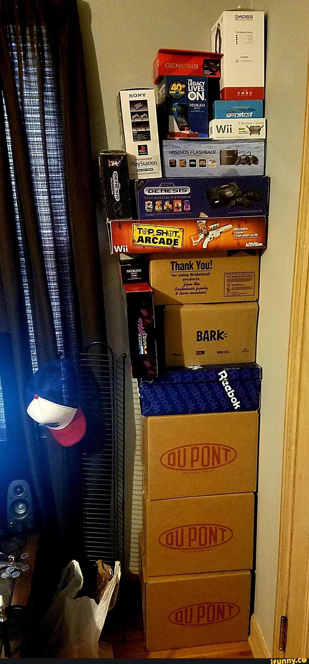 Getting ready to move so I started packing my games up. The bottom ...